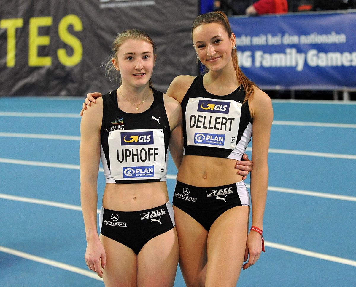 HLV Kreis Frankfurt: Hallen-DM, 1. Tag: Puglisi springt und Mayer sprintet aufs Podest